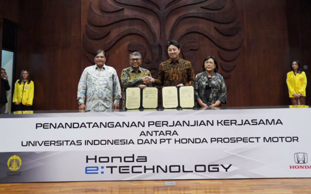 Riset Teknologi Elektrifikasi, Honda Gandeng Universitas Indonesia - OTOBLITZ.NET | OTOBLITZ.NET